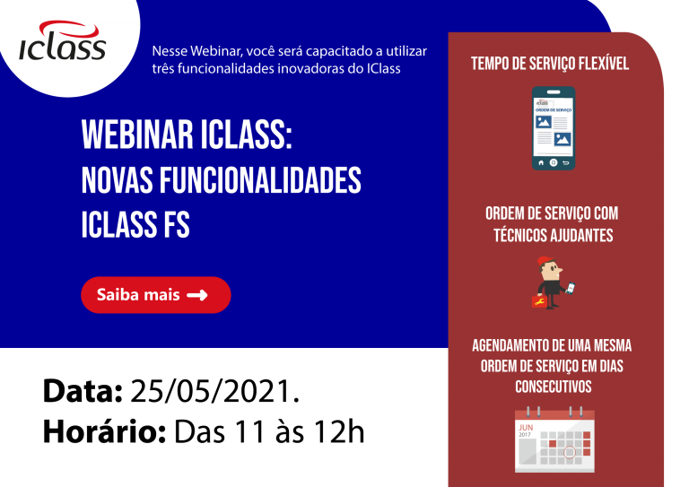 Webinar: novas funcionalidades IClass FS - Junho/2021 - IClass